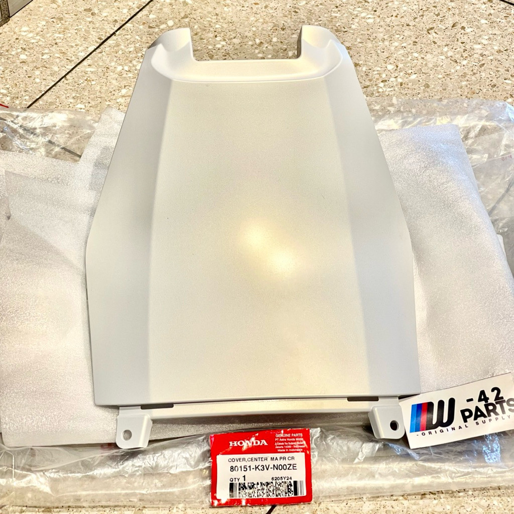 Jual COVER CENTER TUTUP MESIN BAWAH JOK STYLO 160 CBS ABS PUTIH DOFF ...