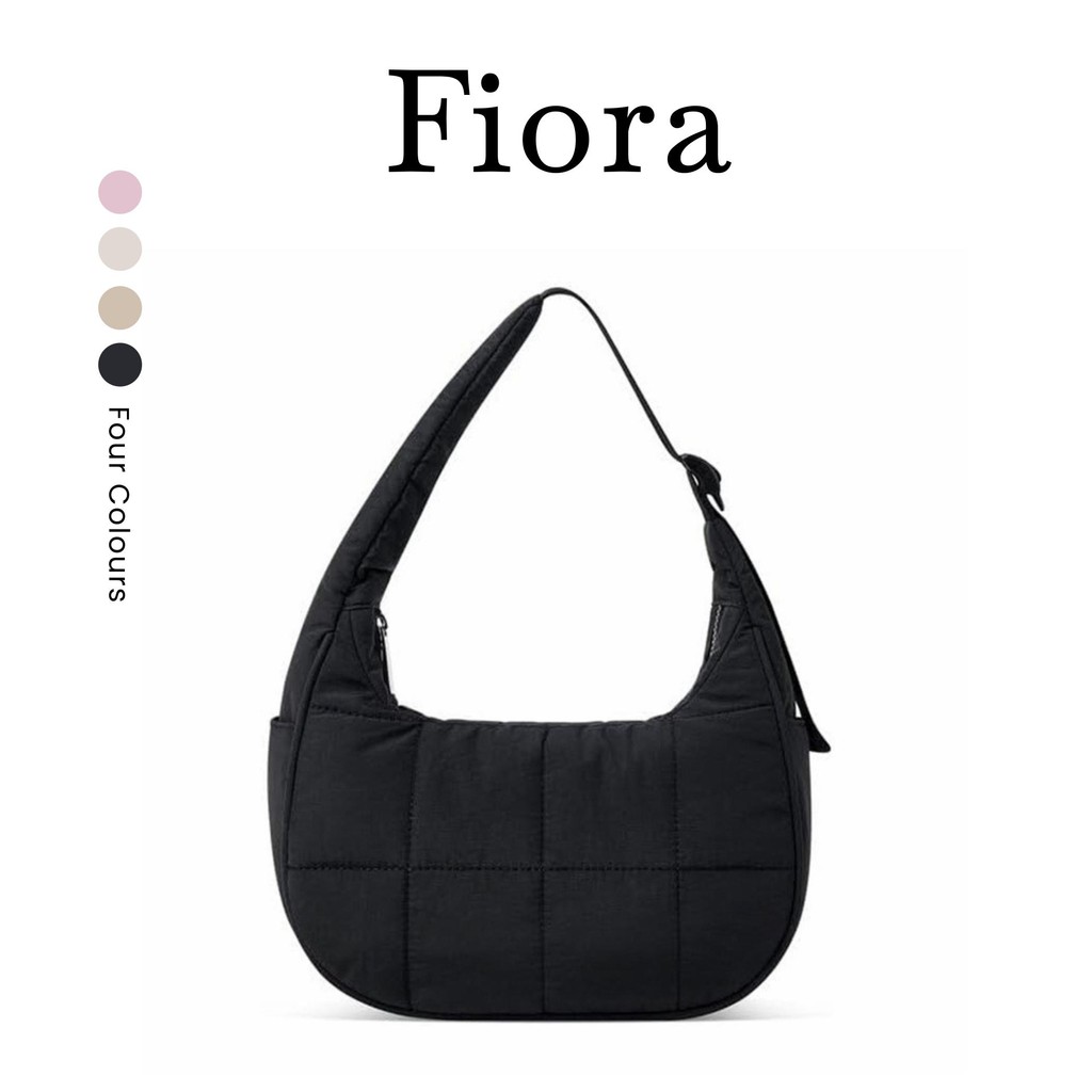 Jual FIORA Tas Wanita Puffy Shoulder Bag Tas Selempang Puffer Korean ...