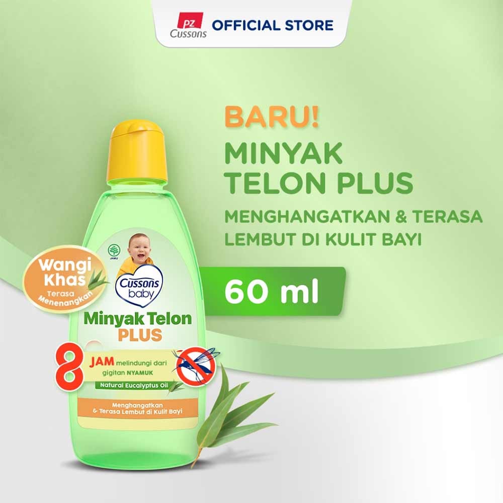 Jual CUSSONS BABY MINYAK TELON PLUS 60mL | Shopee Indonesia