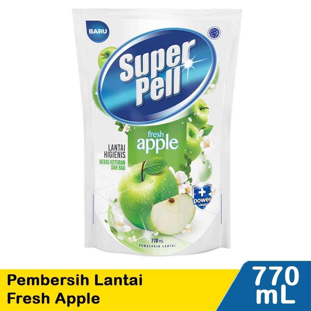 Jual SUPER PELL PEMBERSIH LANTAI REF FRESH APPLE 780/770mL | Shopee ...