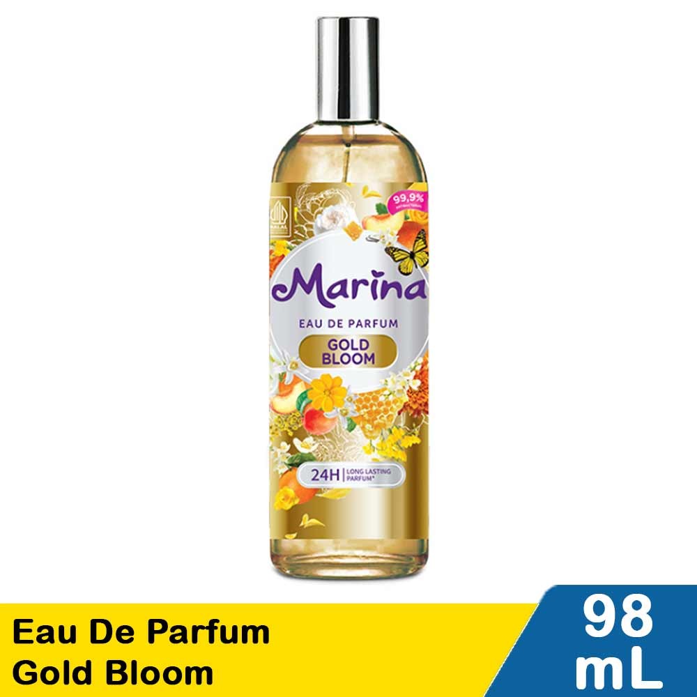 Jual MARINA EAU DE PARFUM GOLD BLOOM 98mL | Shopee Indonesia