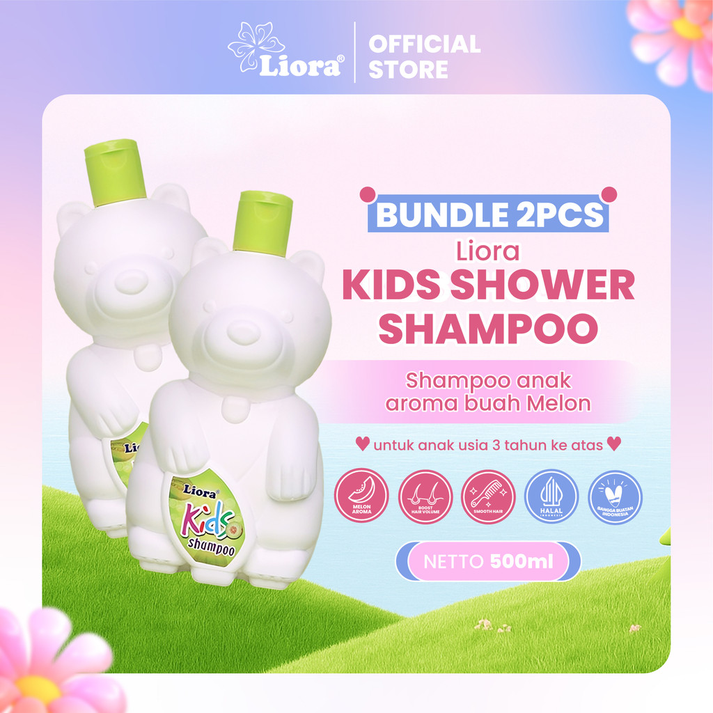 Jual [Bundle Hemat] LIORA Kids Shampo Boneka Melon ( 2 pcs ) - 500 ML ...
