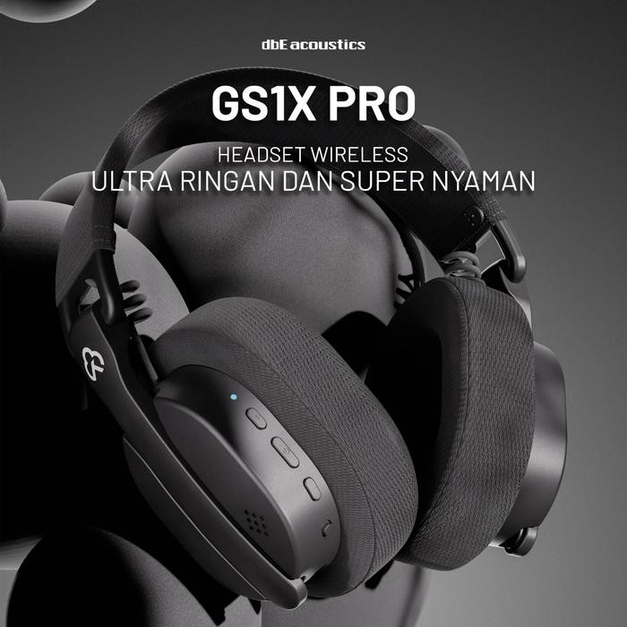 Jual dbE Accoustic Kumo Series GS1X GS-1X PRO Wireless Headset Gaming ...