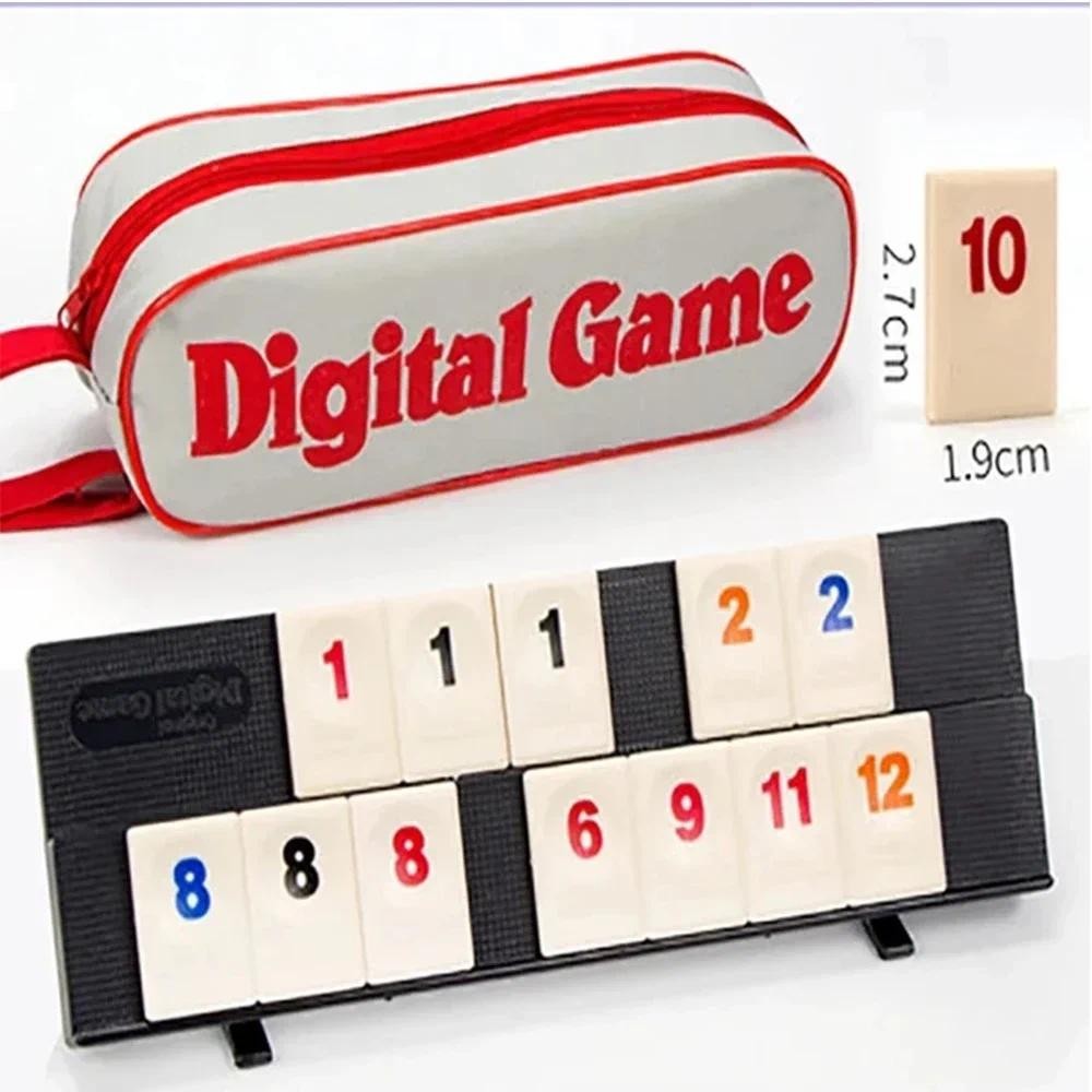 Jual Fast Moving Rummy Tile Classic Board Game 2-4 People Israel ...