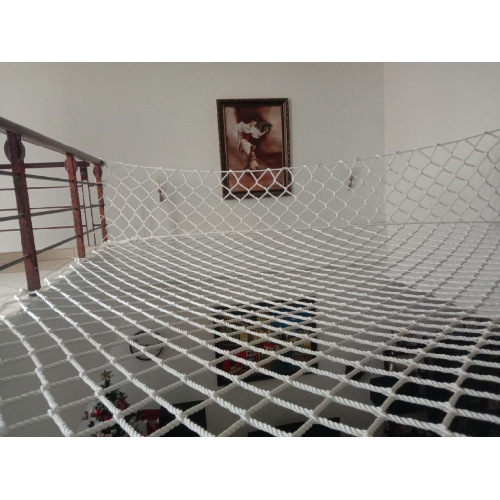 Jual Jaring tali nilon 6mm,Jaring safety net,Jaring outbound, lubang ...