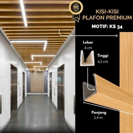 Jual wallpanel pvc 3d /Kisi Kisi Plafon PVC | Plafon PVC | WPC Bar ...