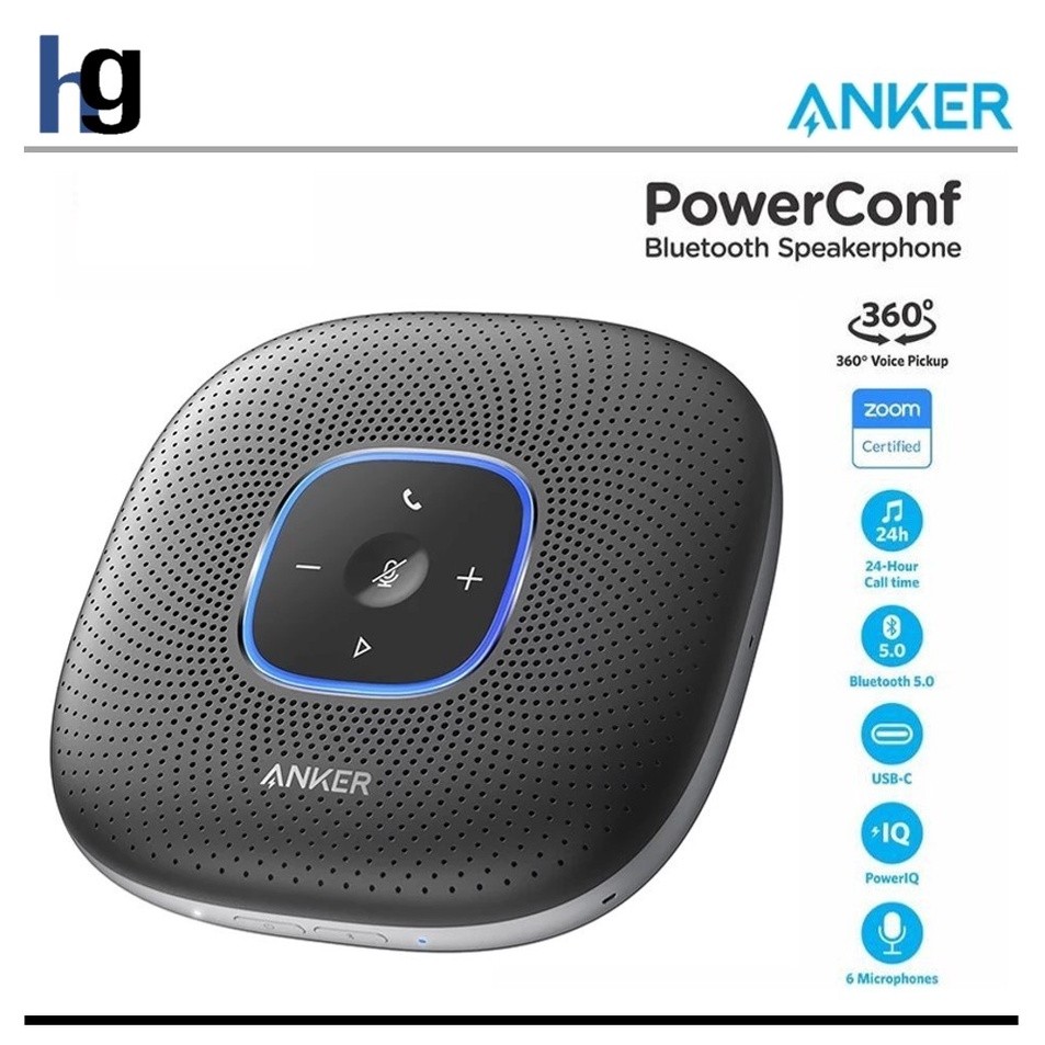 Jual ANKER PowerConf A3301 Bluetooth Speaker Conference Speakerphone ...
