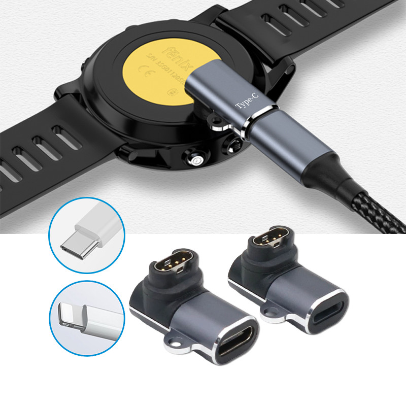 Jual Garmin Adapter Type-C/Port iPhone Charger For Garmin Fenix ...