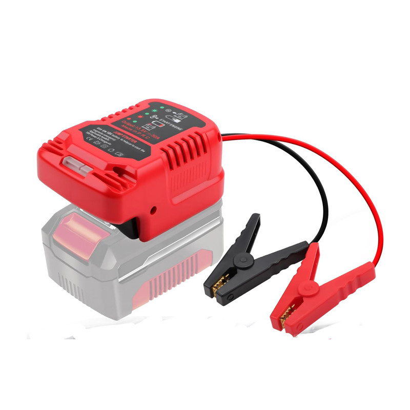 Jual 18V Battery Car Jump Starter Adapter Portable Jumper Cables ...