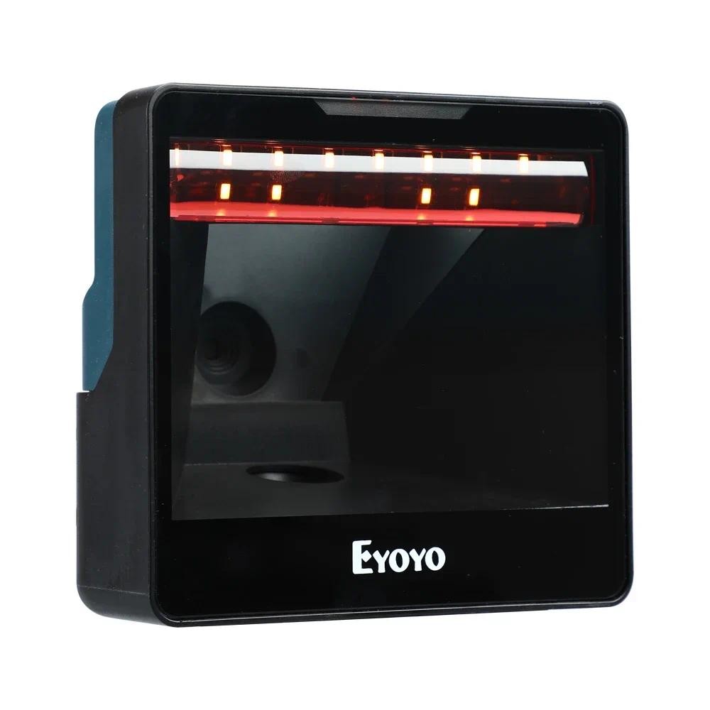 Jual Eyoyo High Speed 1D/2D Barcode Scanner, 360° Omnidirectional USB ...