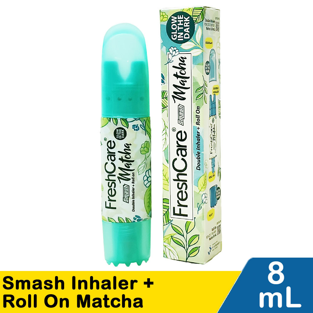 Jual FRESH CARE SMASH INHALER + ROLL ON MATCHA 8mL | Shopee Indonesia