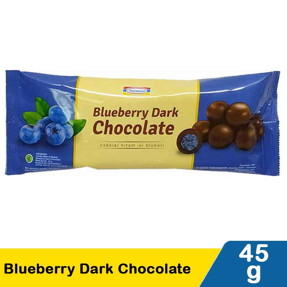 Jual INDOMARET BLUEBERRY DARK CHOCOLATE 45g | Shopee Indonesia