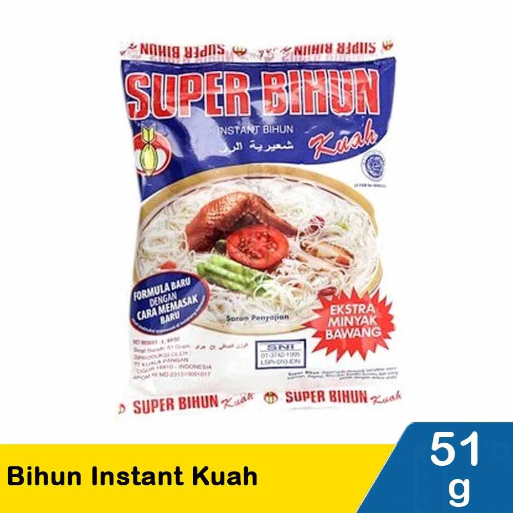 Jual SUPER BIHUN BIHUN INSTANT KUAH 51g | Shopee Indonesia