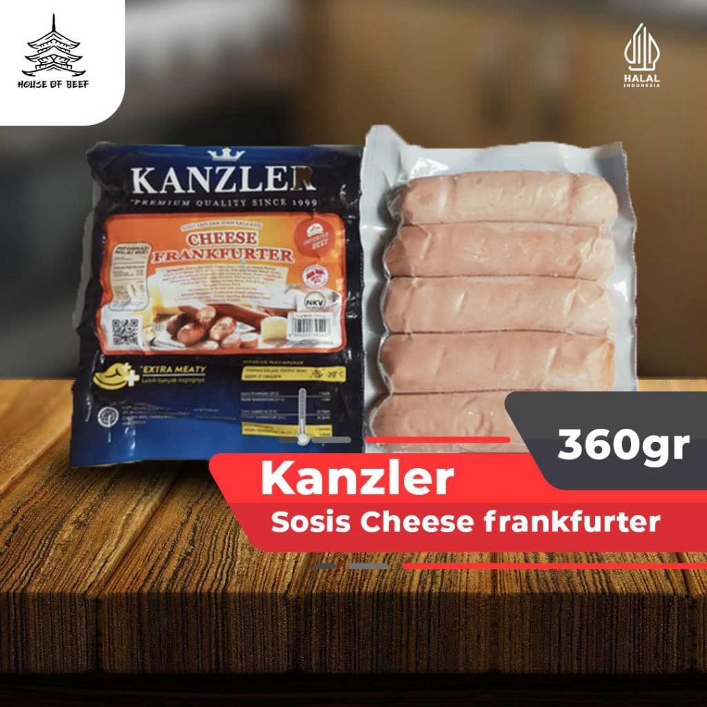 Jual Kanzler Sosis Cheese Frankfurter 360gr | Shopee Indonesia