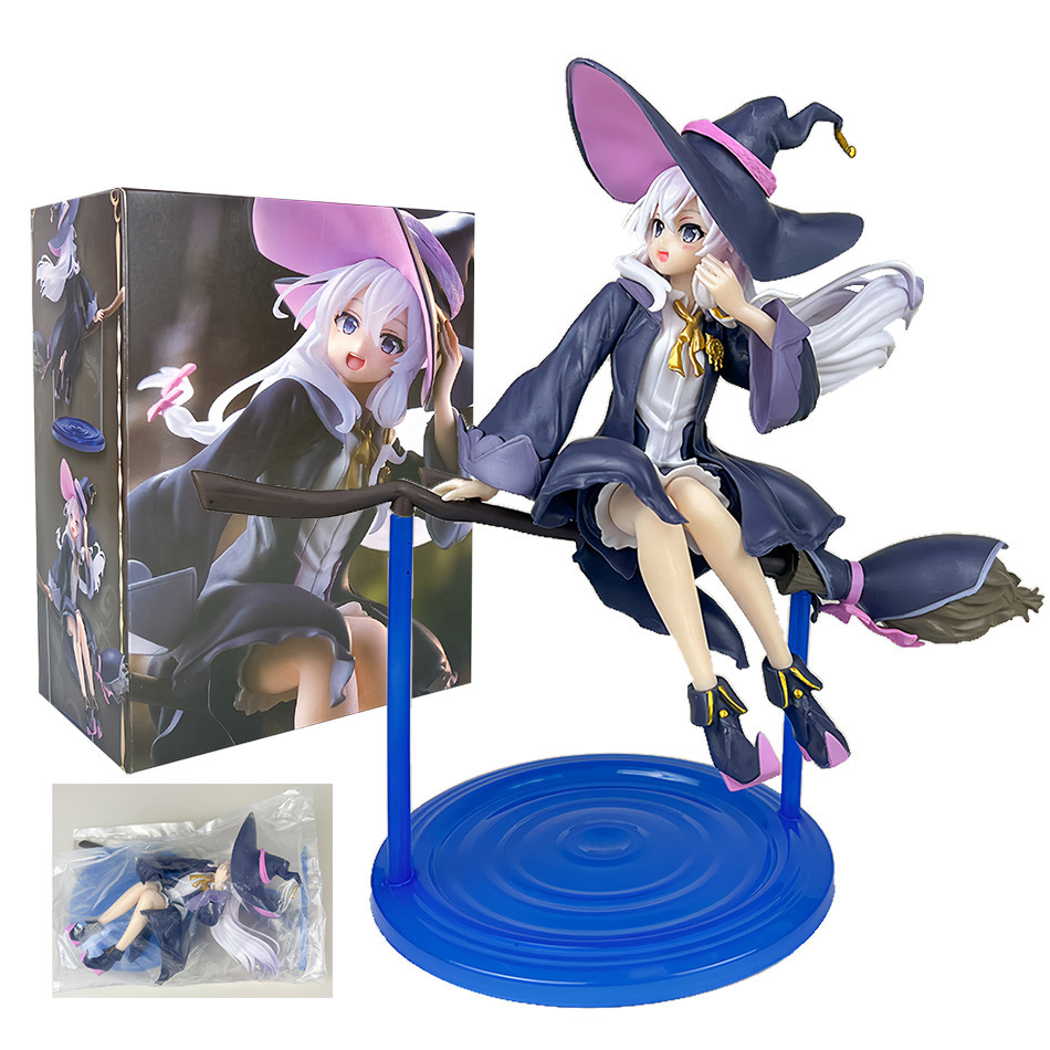 Jual New Anime Wandering Witch: The Journey Elaina Figure PVC Hatsune ...