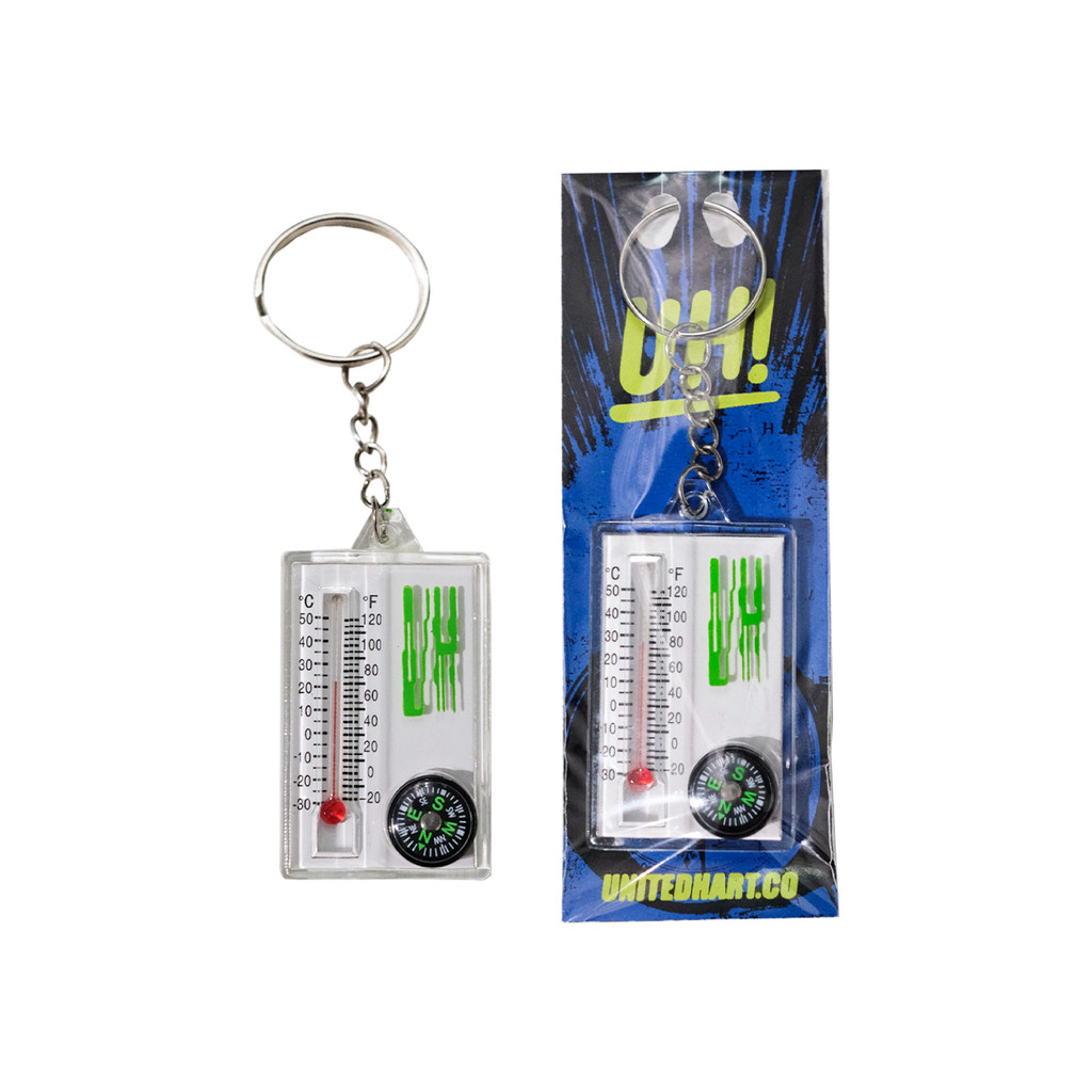 Jual UH! Thermometer Compass Keychain - THERMO | Shopee Indonesia