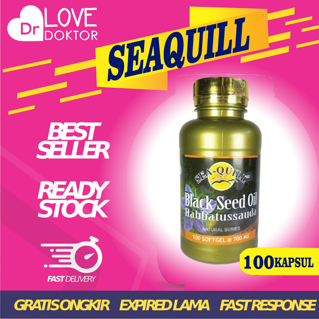 Jual SEA-QUILL SEAQUILL SEA QUILL BLACK SEED OIL HABBATUSSAUDA ...