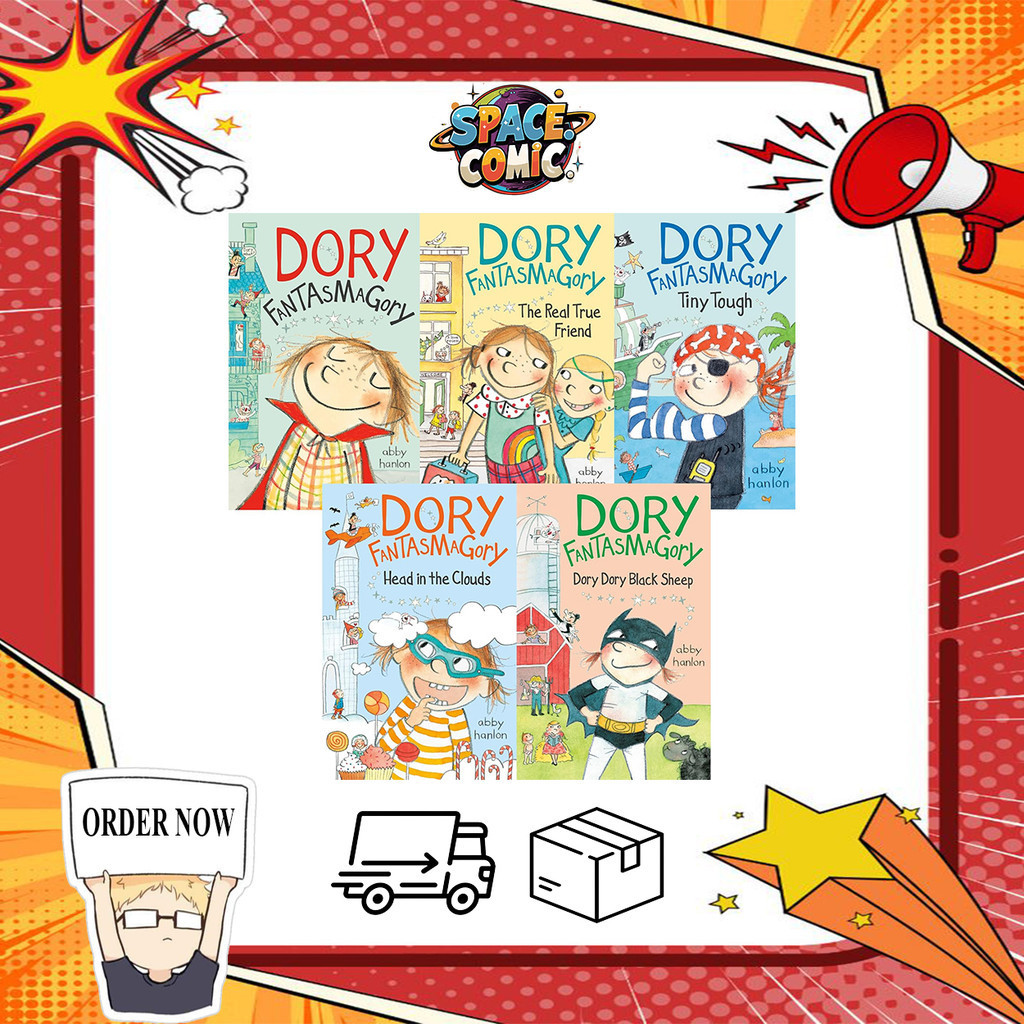 Jual Dory fantasmagory ( 5 Book Series ) By Abby Hanlon (English ...