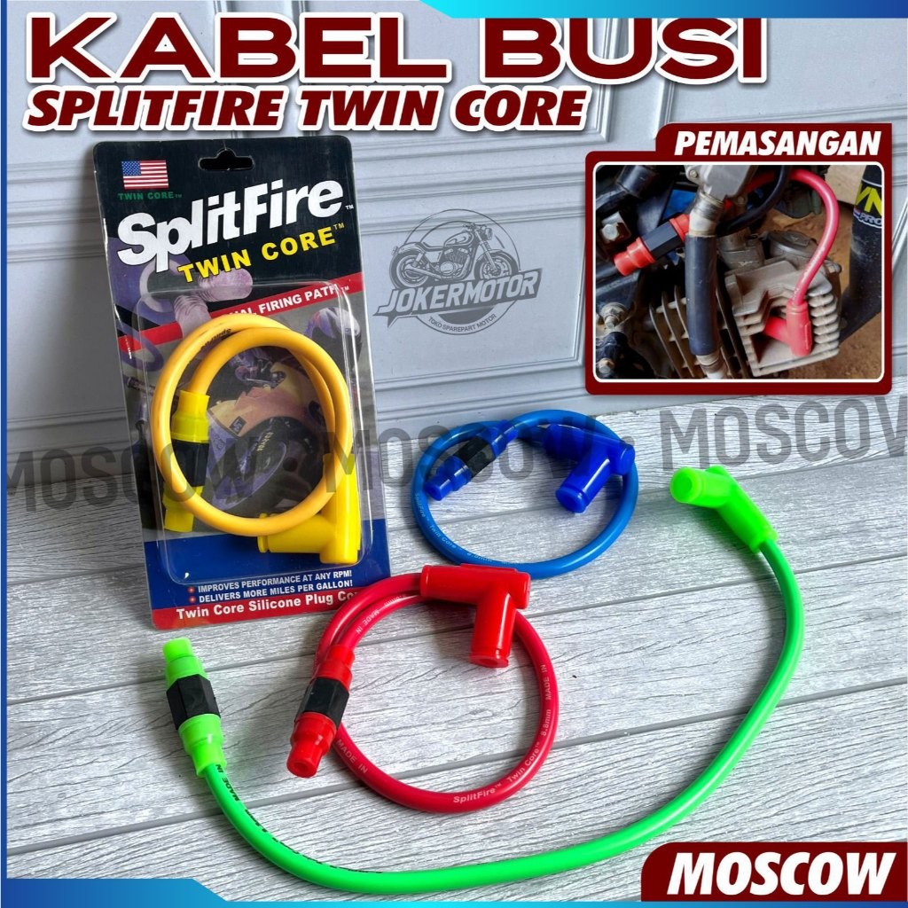 Jual KABEL BUSI WARNA SELANG BUSI KEPALA CANGKONG BUSI TUTUP KOP BUSI ...