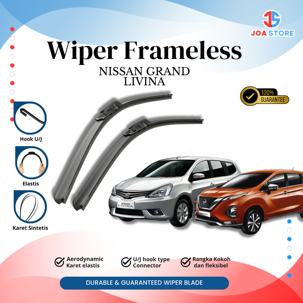 Jual Wiper Mobil Nissan Livina Grand Livina All New Livina