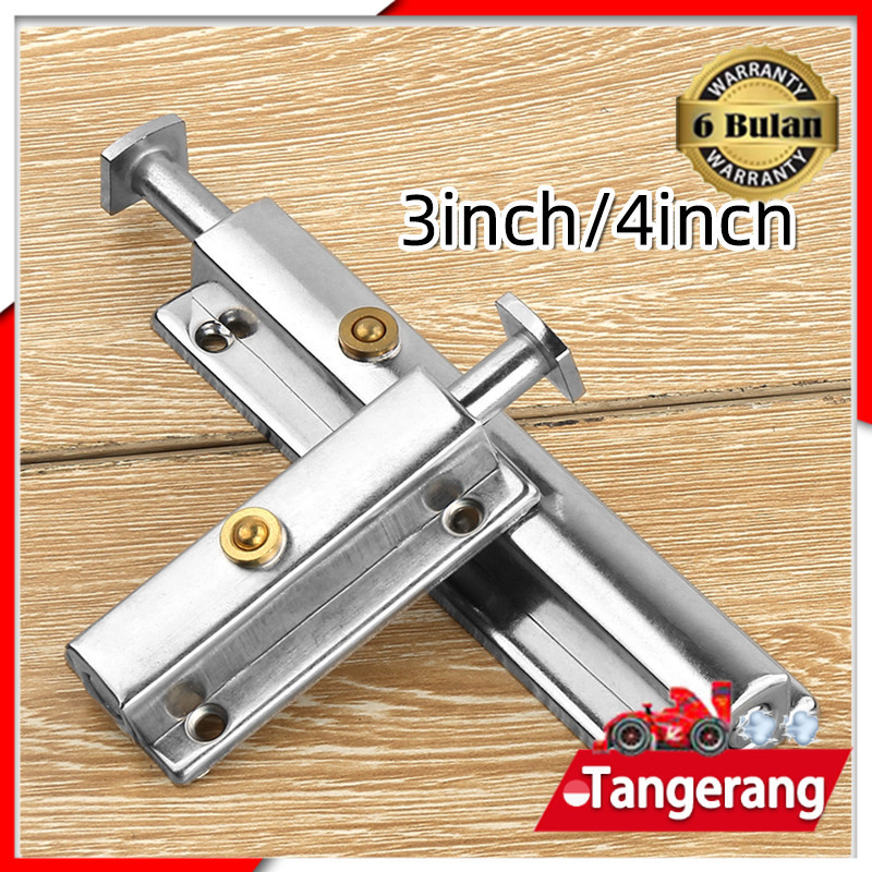 Jual 3 Inci 4 Inci Slot Pintu Pencet Otomatis /Grendel Kunci Pencet ...