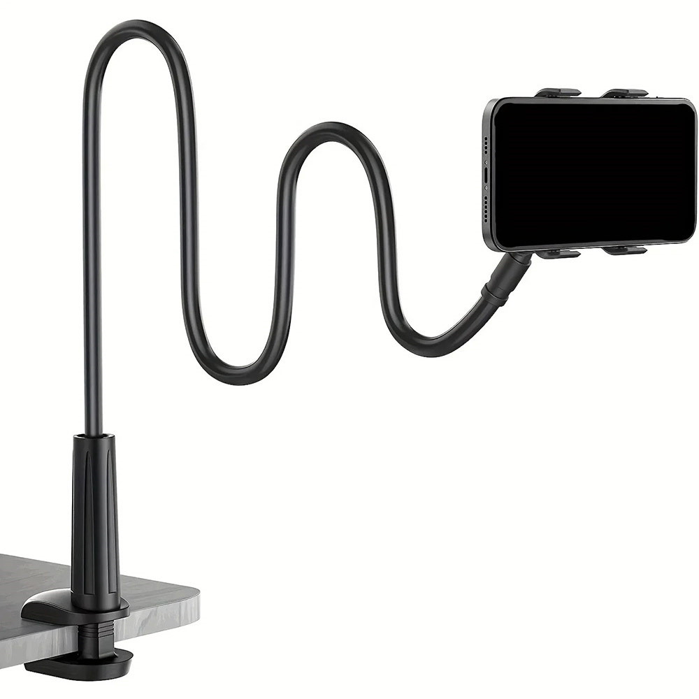 Jual Flexible Long Arm Phone Holder Stand with Strong Clamp Lazy ...