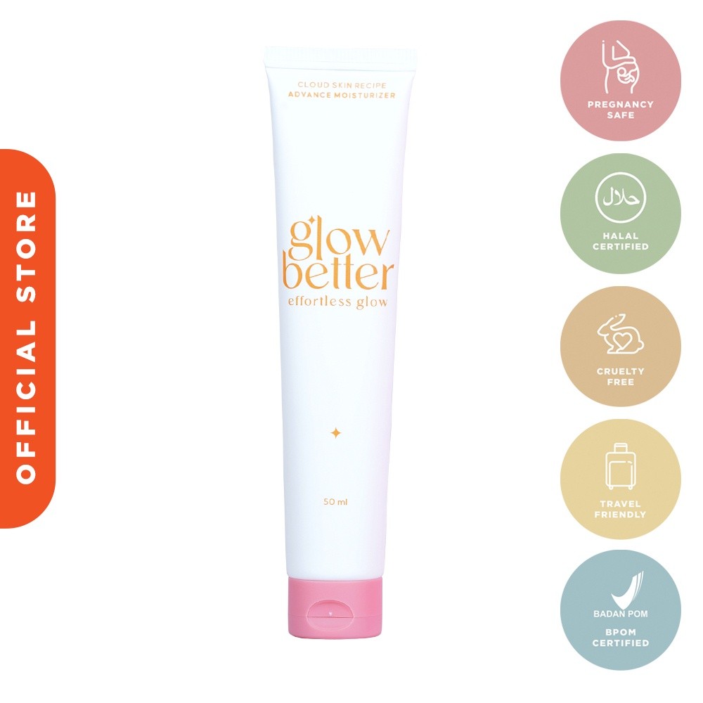 Jual MSBB - (GWP) Glow Better Effortless Glow Cloud Skin Recipe Advance ...