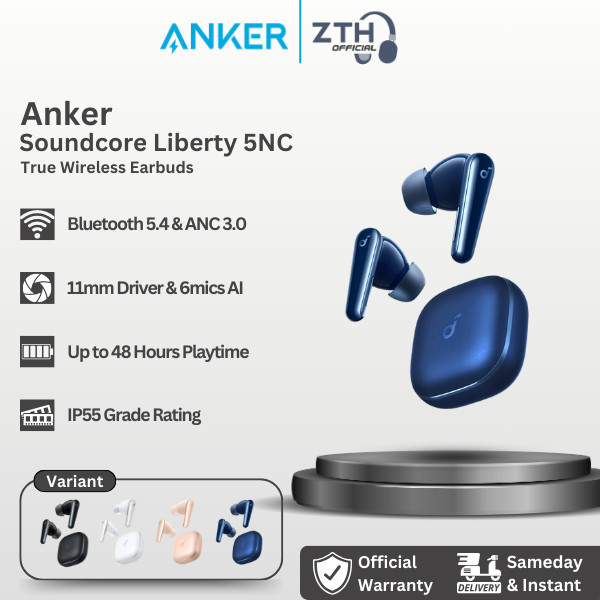 Jual Anker Soundcore Liberty 5 Noise Cancelling Earbuds TWS - A3957 ...