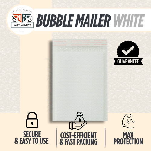 Jual Bubble Mailer White Pearl Putih - Kantong Plastik Packing Premium ...