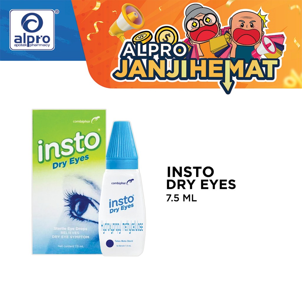 Jual INSTO DRY EYES 7,5ML | Shopee Indonesia
