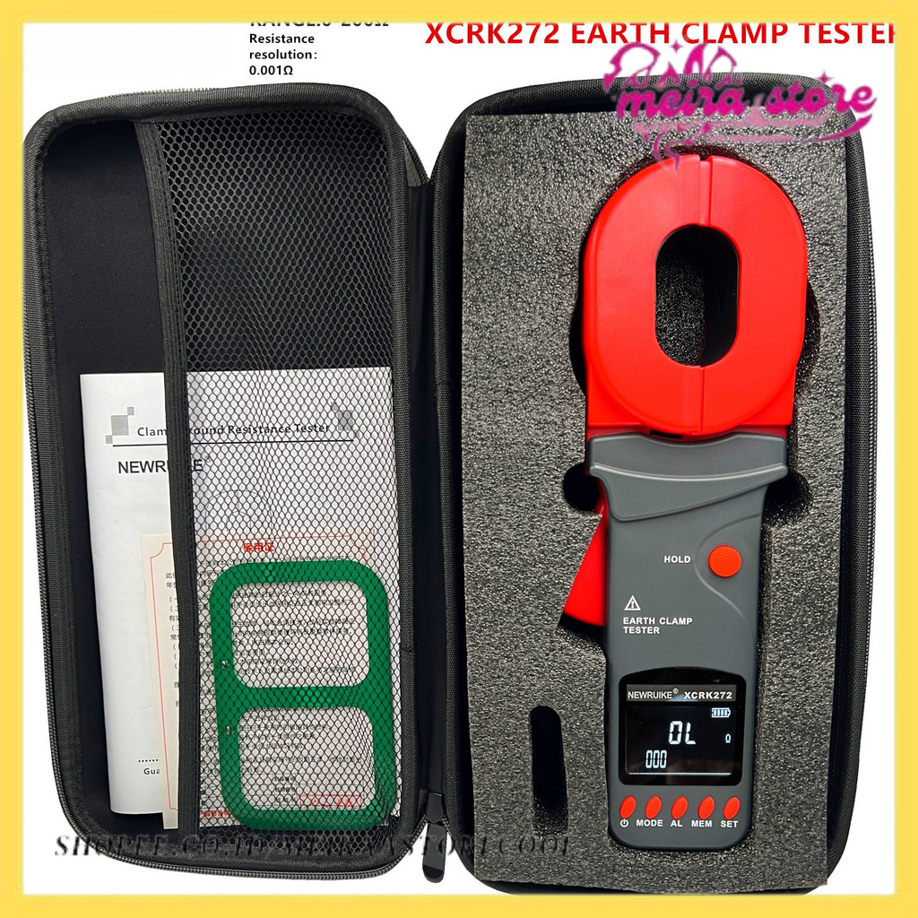 Jual FR2000A+ FR2000+ Series Digital Clamp On Ground Earth Resistance ...