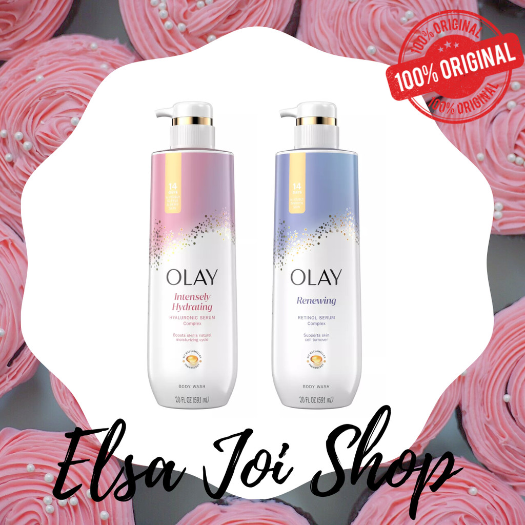 Jual Olay Body Wash With Serum Complex Vitamin B3 -591 Ml | Shopee ...