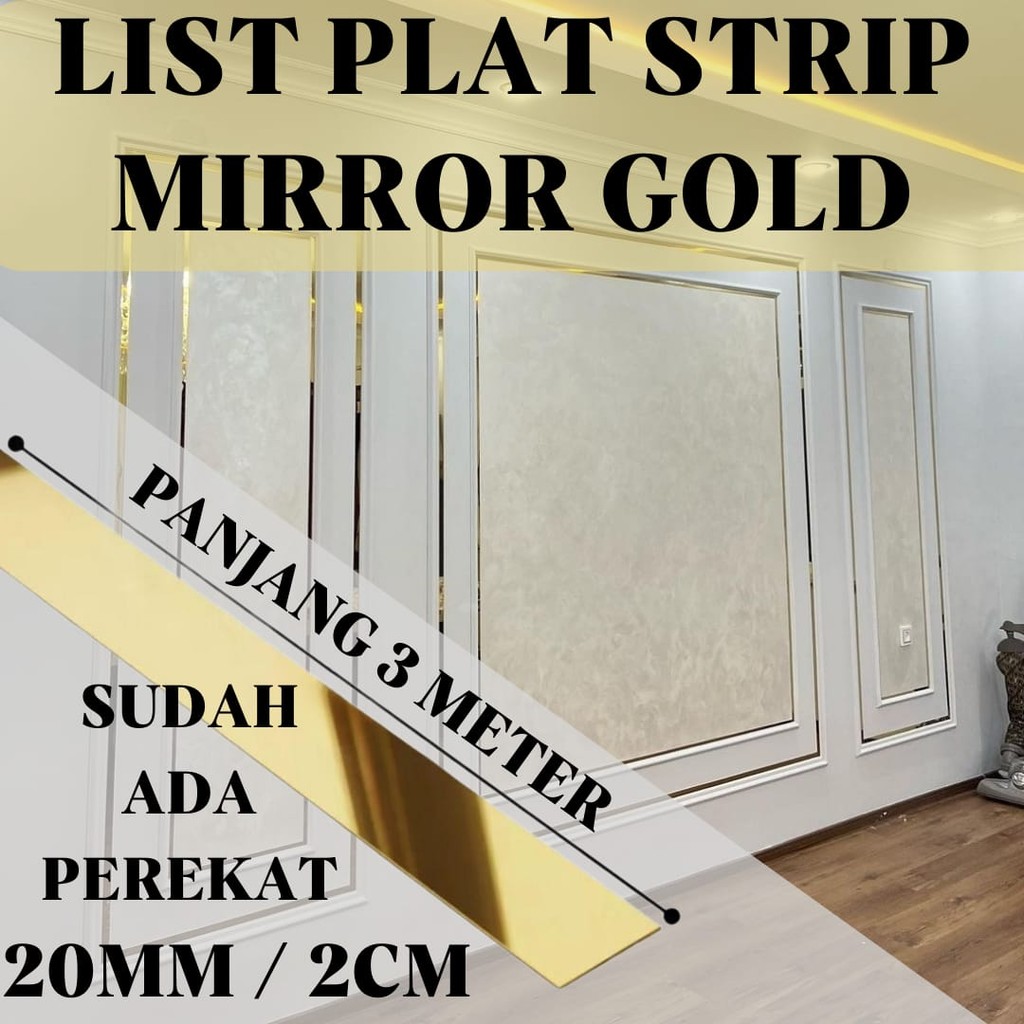 Jual List Plat Strip 20mmx3meter x0,8mm | Shopee Indonesia