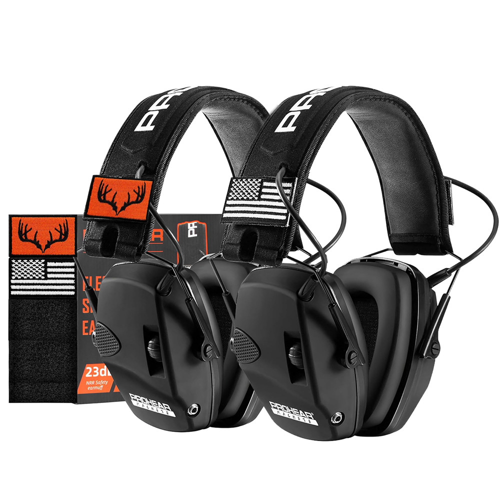 Jual Electronic Hearing Protectors Active Noise Cancelling Earmuffs NRR ...