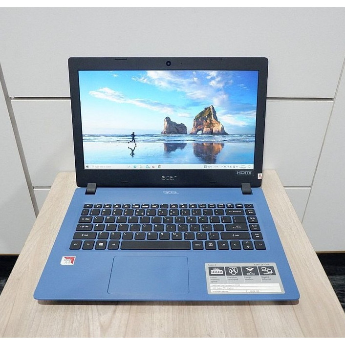 Jual Laptop Acer Aspire 3 A314 AMD A4 9120e RaM 16GB SSD 1TB Window 10 ...