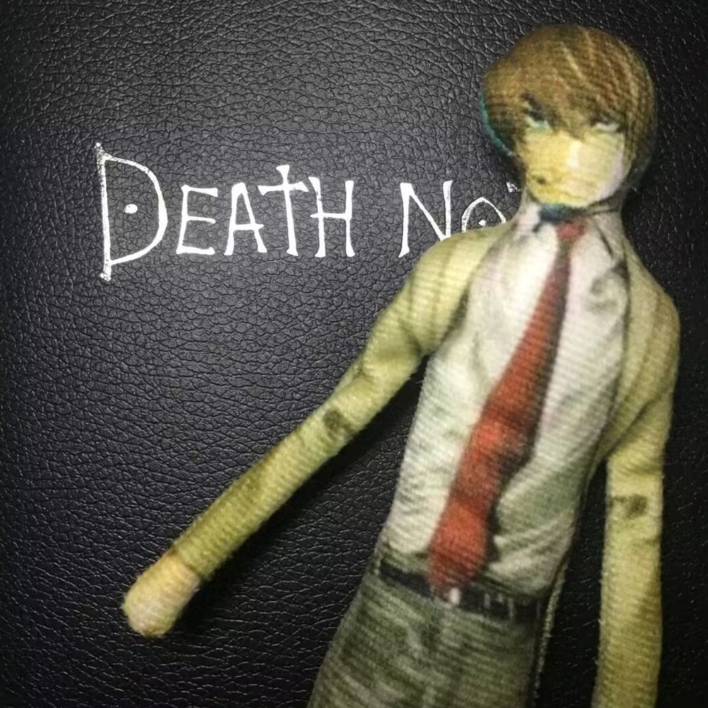 Jual Anime Death Note Yagami Light Cosplay Dolls Plush Stuffed Abstract ...