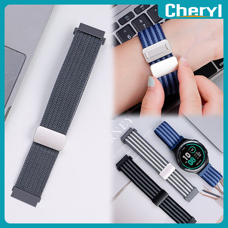 Jual Elastic Adjustable Woven Nylon Strap for Huawei Watch GT5 GT5 Pro ...