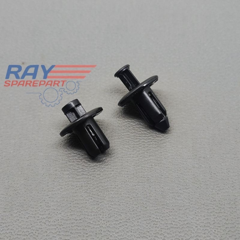 Jual CLIP RIVET PUSH KLIP KANCING BODY MOTOR 6MM HONDA VARIO BEAT PCX ...