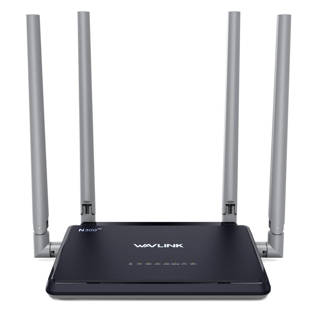 Jual Wavlink WiFi Router 4G LTE Router 300Mbps Home Hotspot RJ45 Four ...