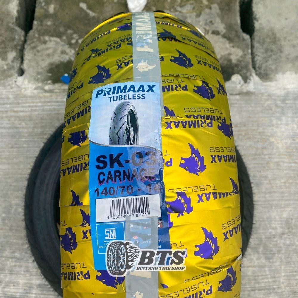 Jual Ban Primax 140/70-14 SK03 Carnage (TUBLES) Ban Belakang Aerox Xmax ...