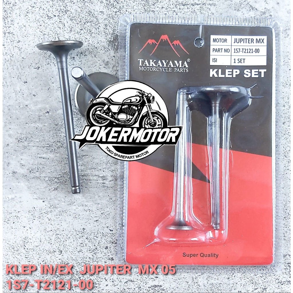 Jual KLEP API MINYAK KLEP SET PAYUNG KLEP IN/EX YAMAHA VIXION JUPITER ...