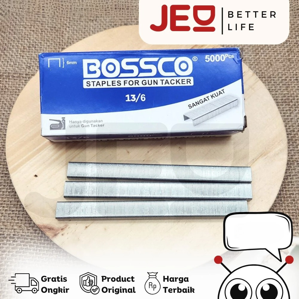 Jual 1 Box (5000 | 20,000 pcs) Staples Isi Stapler Gun Tacker Refill ...