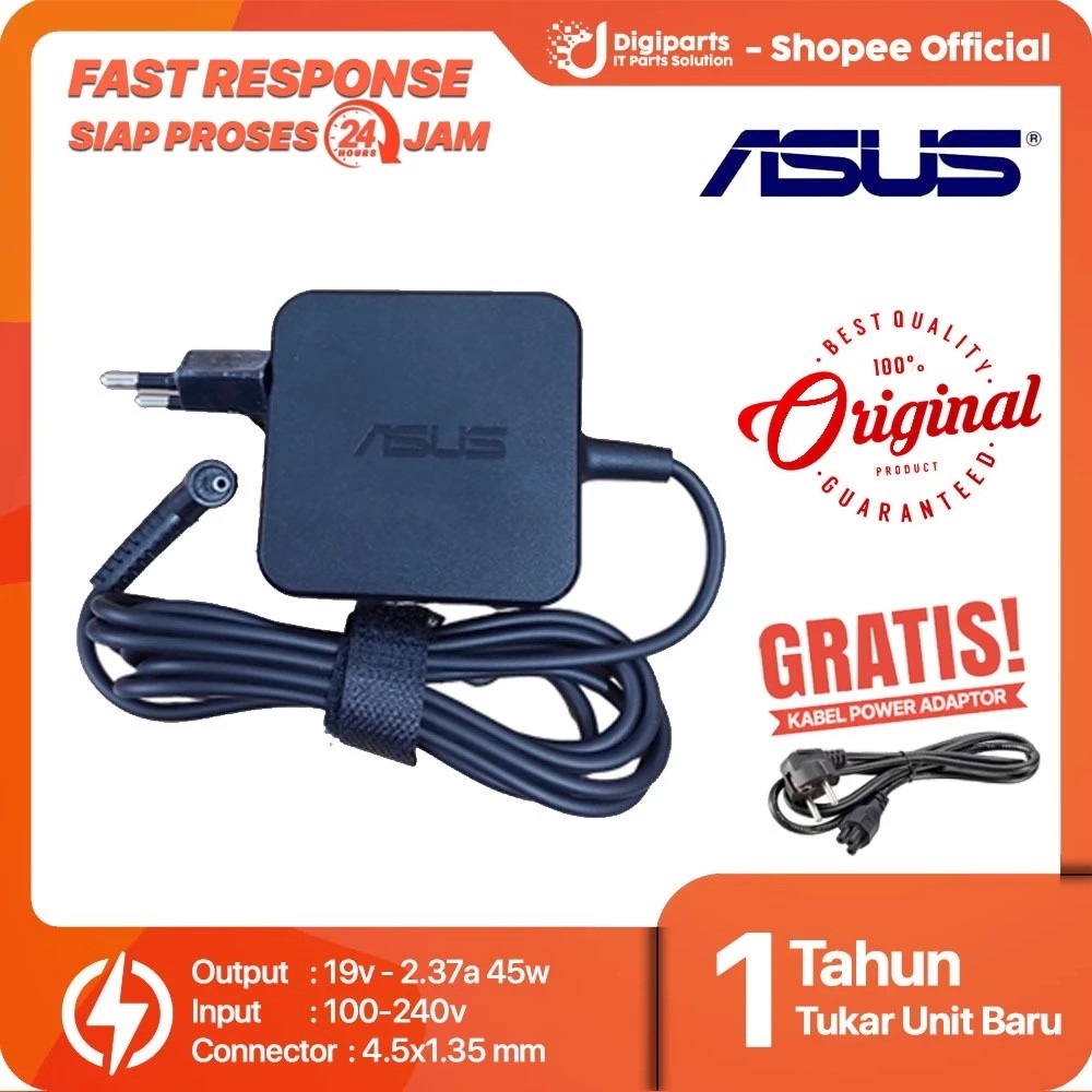 Jual ORIGINAL adaptor charger asus vivobook 15 x509 x509da x509d x509f ...