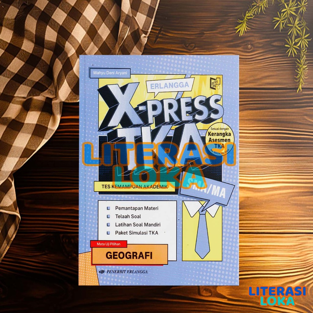 Jual BUKU PAKET ERLANGGA EXSPRES TKA GEOGRAFI untuk SMA/MA TERBARU 2026 ...