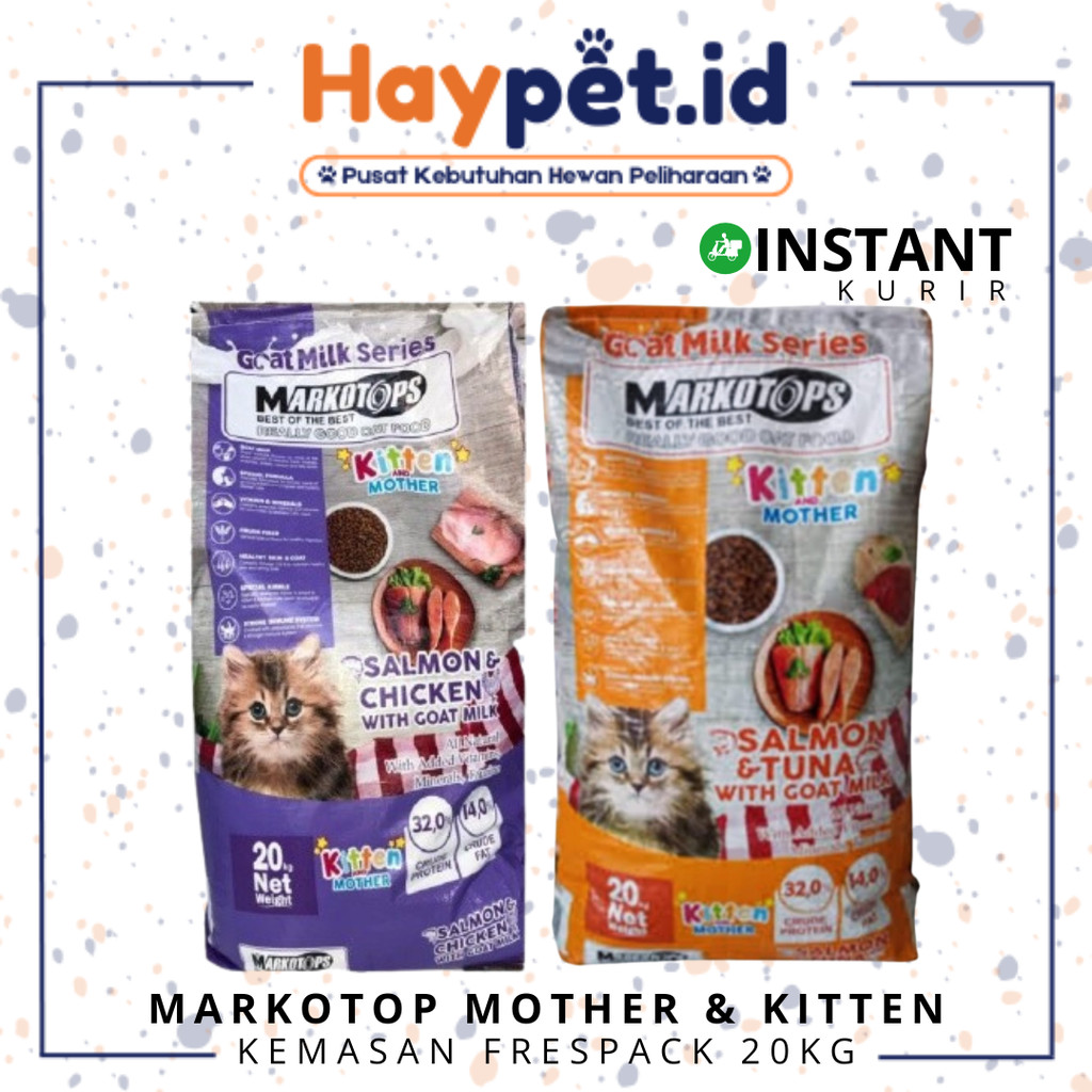 Jual MARKOTOP KITTEN & MOTHER 20kg | Shopee Indonesia