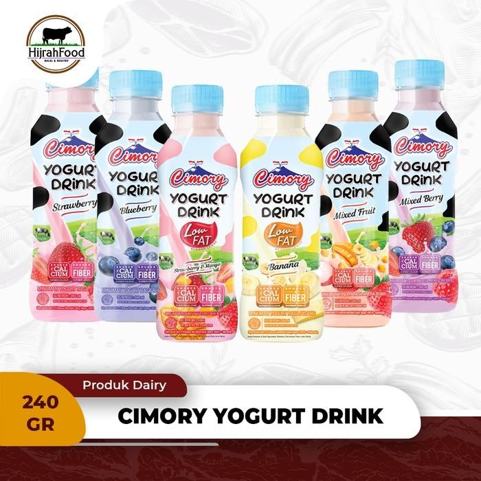 Jual CIMORY YOGURT DRINK ORIGINAL DAN VARIAN LOW FAT 250ml - AMY ...