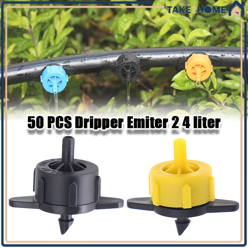 Jual 50 pcs Dripper Emitter 2 L/H 4 L/H/On-Line Dripper/Alat Siram ...
