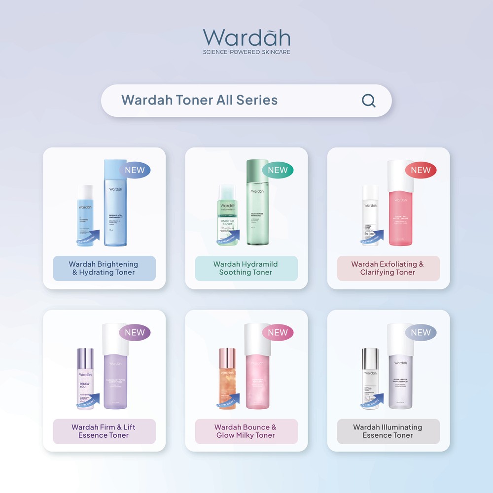Jual [Wardah Member Exclusive] Wardah Toner All Series - Acnederm ...