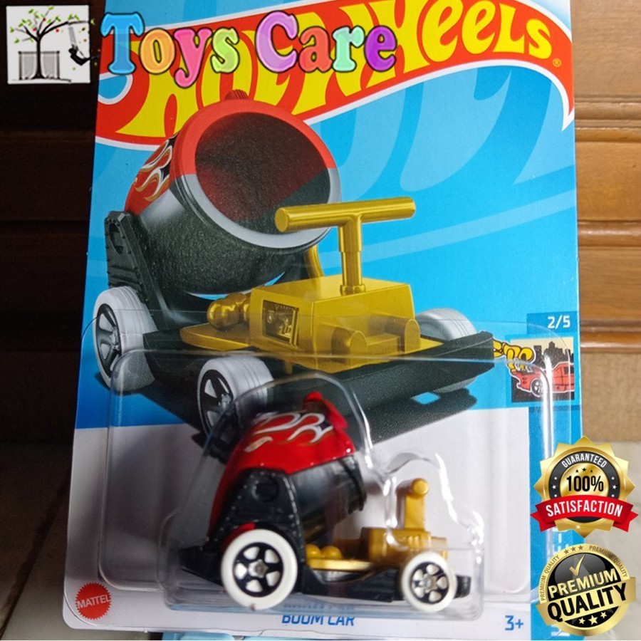 Jual Hot Wheels Boom Car Hitam Merah Minifig Brick Original Mattel ...