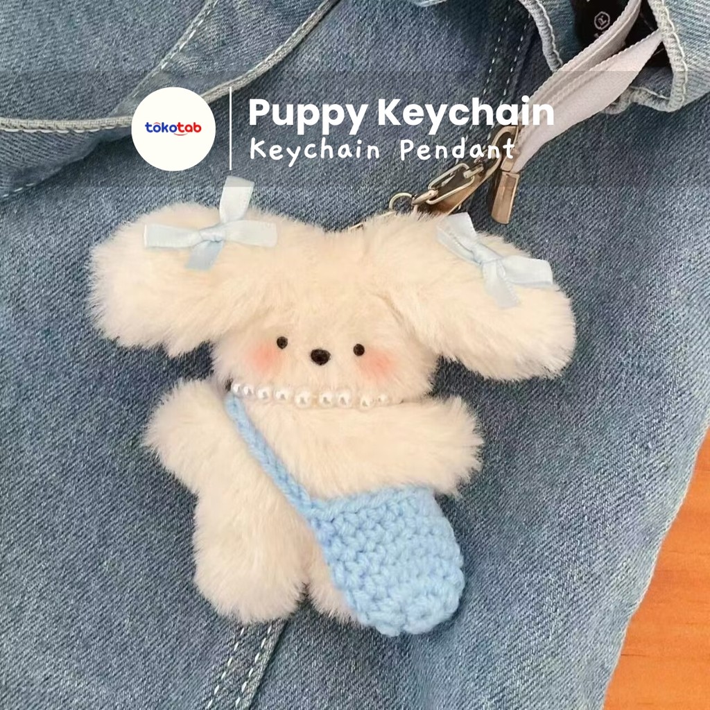 Jual Tokotab - POCHA Puppy Keychain Gantungan Kunci Puppy Keychain ...
